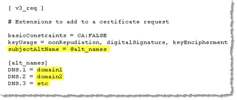 example ssl certificate generate a key and csr tableau