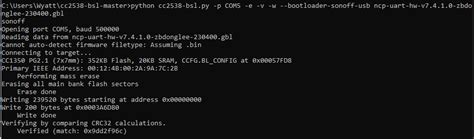 Zigbee2mqtt Sonoff Dongle Flashingother Issues Please Advise
