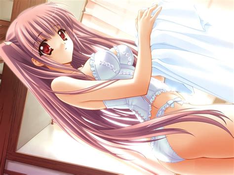 Rule 34 Airi Quilt Carnelian Color Game Cg Lingerie Pink Hair Quilt