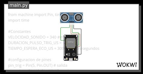 ULTRASONIDO Wokwi ESP32 STM32 Arduino Simulator