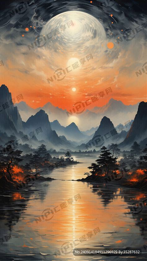 Ai创作图椭圆、双曲线、抛物线、圆 昵图网