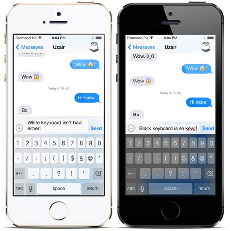 How To Change IOS 7 Keyboard To Black Or White In Any App Redmond Pie