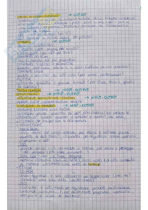 Appunti Informatica Base