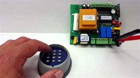 Programming Your Aleko Lm171 Wireless Keypad Youtube