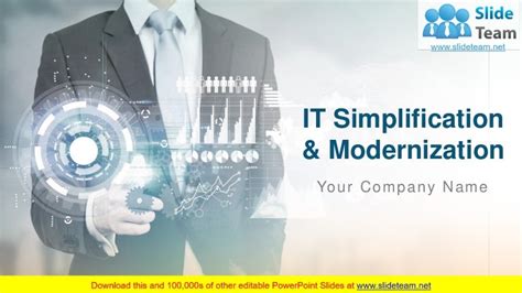 It Simplification And Modernization Powerpoint Presentation Slides