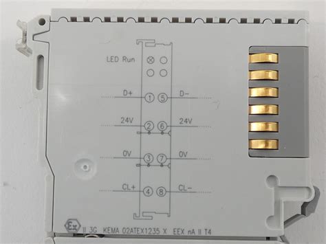 Beckhoff Kl5001 Ssi Encoder Interface Module 24 Bit 1 Mhz Max Gpm Surplus