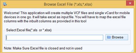 How To Convert Excel Contacts To VCard VCF File Format