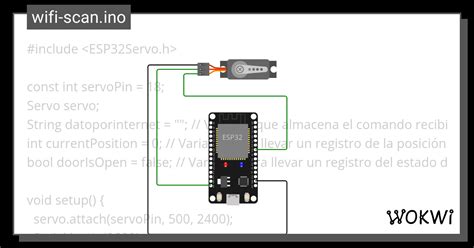 Practica De Servo Wokwi Esp32 Stm32 Arduino Simulator