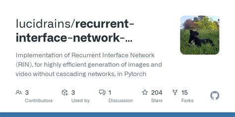 Github Lucidrainsrecurrent Interface Network Pytorch Implementation Of Recurrent Interface