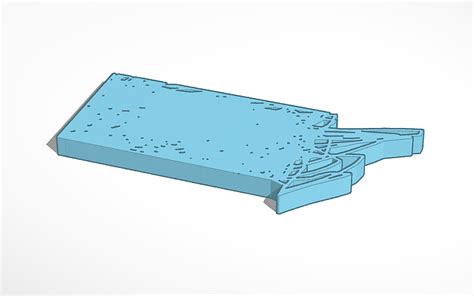 3d Design A Blue Piece Of Art Tinkercad