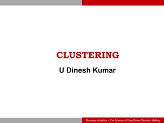 CHAPTER 14 CLUSTERING PPTX