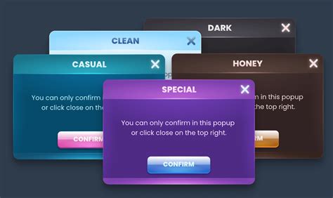 7 款经典游戏ui素材分享，给你源源不断的灵感！