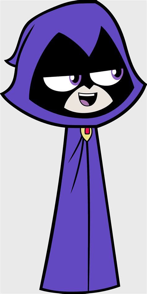 Raven Teen Titans Purple Cloak Character Teen Titans Go Artwork