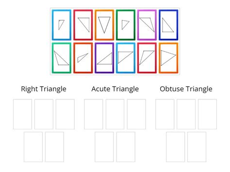 Classifying Triangles Group Sort Classifying Triangles Group Sort