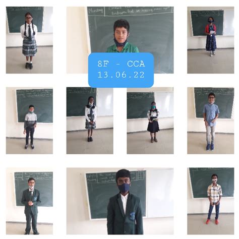 Grade 8 Cca Activity Vydehi School