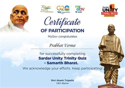 prabhat verma on linkedin thanks goi