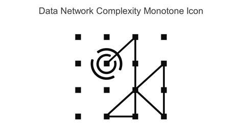 Data Network Complexity Monotone Icon In Powerpoint Pptx Png And