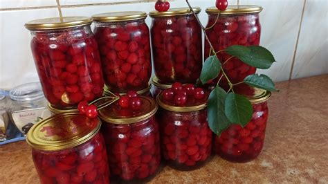 🇺🇦🍒ВИШНЯ у ВЛАСНОМУ СОЦІ натуральна мала кількістю цукру супер до