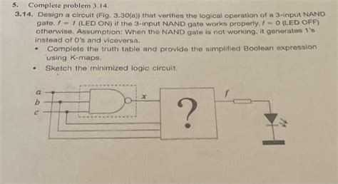 solved 5 complete problem 3 14 3 14 design a circuit