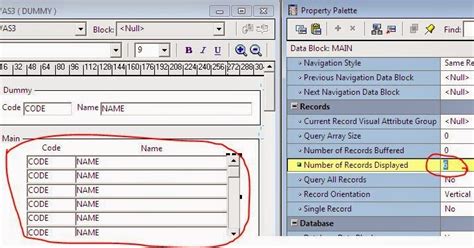 Oracle Forms Form Level Property Mouse Navigation Limit