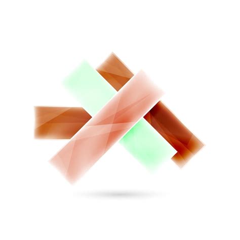 빈 다채로운 줄무늬 비즈니스 기하학적 스타일 인포 그래픽 배경 프리미엄 벡터