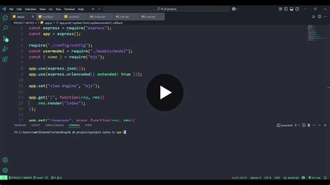 🚀 Just Built A Crud Notes App Using Express Mongodb And Ejs The App
