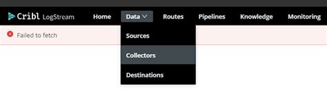Common Errors And Warnings Cribl Docs