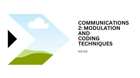 Dynamic Range And Companding Communications Ppt