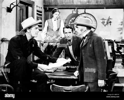 Fighting Men Of The Plains Randolph Scott Left Jane Nigh 9rear