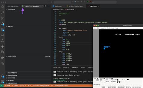 Programming The C64 With Visual Studio Code Retro Game Coders