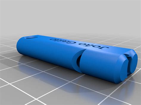 Free 3d File João Gaiao Tiny Whistle With Your Name・object To