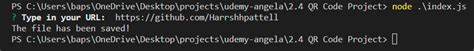 Github Harrshhpattellqr Code Generator Using Nodejs