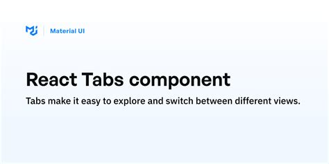 react 标签组件 material ui mui 组件库