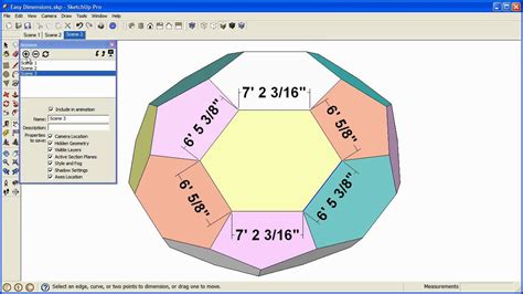 sketchup dimensioning tips easy dimension setup and adding text youtube