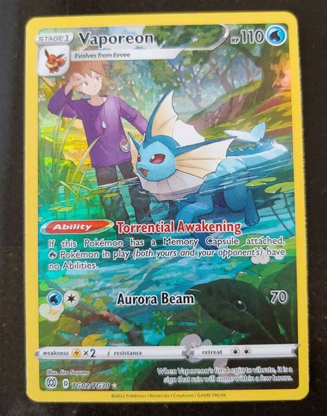 Mavin ⭐ Pokemon Flareon Vaporeon Jolteon Brilliant Stars Full Art Tg