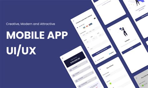 do mobile ui ux design and prototype for ios or android in figma by glorynwokoch799 fiverr