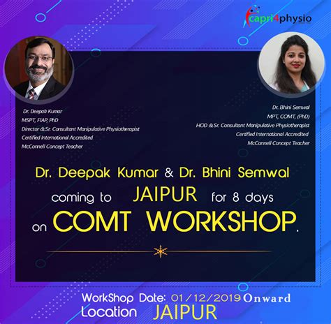 Dr Deepak Kumar And Dr Bhini Semwal Deepak Kumar Capri Facebook