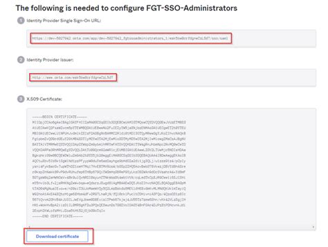 Technical Tip Configuring Saml Sso Login For Fort Fortinet Community