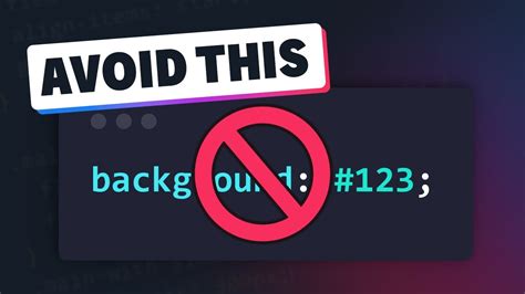 The Problem With Shorthands In Css Youtube