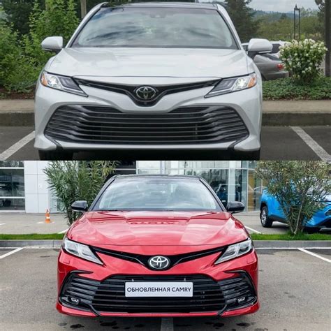 Toyota Camry 70 и 75 отличия внешность салон моторы и коробки