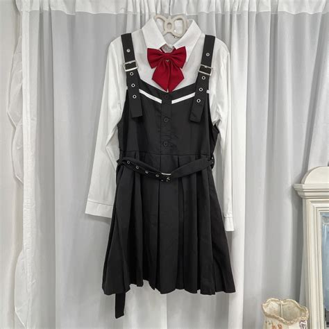 하이틴 벨티드 원피스 에이블리