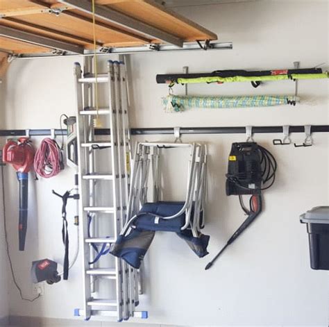 Why Storing Ladders On The Garage Wall Is The Ideal Solution For Ladder