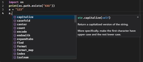 Python Visual Studio Code No Variable Suggestion Stack Overflow