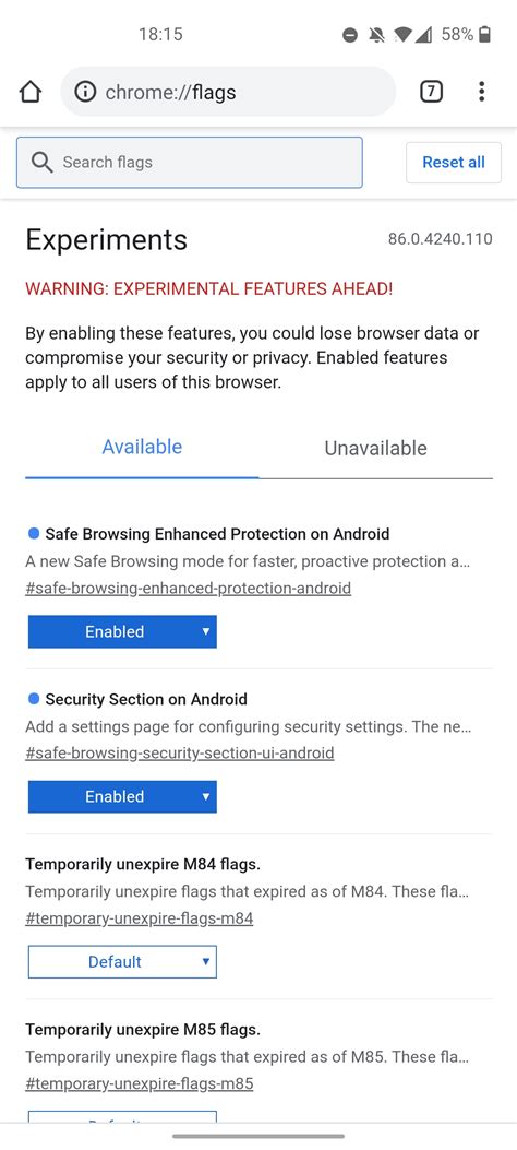 Surf The Web More Securely On Chrome For Android By Activating Enhanced