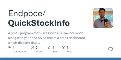 GitHub Endpoce QuickStockInfo A Small Program That Uses OpenAI S
