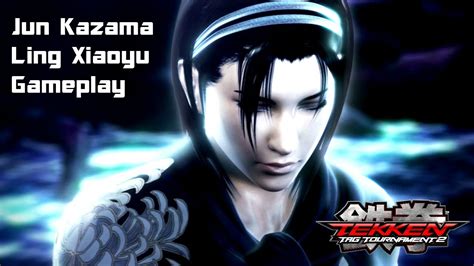 Tekken Tag Tournament 2 Jun Kazama Ling Xiaoyu Gameplay Youtube