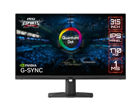Msi Mag321qr Qd All About Gaming Esports Gaming Monitor Msi
