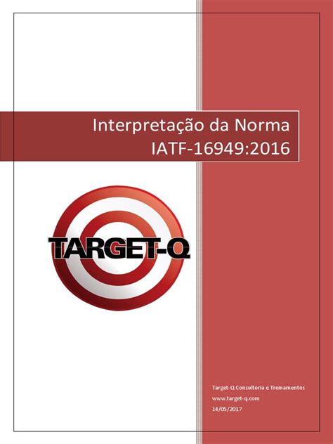 Apostila Interpretação Da Norma Iatf 16949 2016 Pdf Qualidade