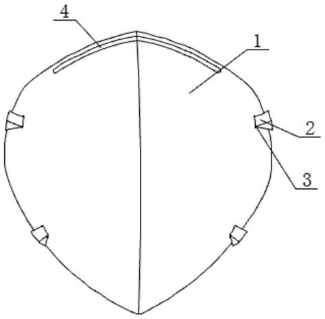 一种医用呼吸口罩的制作方法