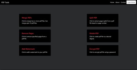 Github Laureenf Pdf Tools A Responsive Flask Web App Consisting Of Different Pdf Tools